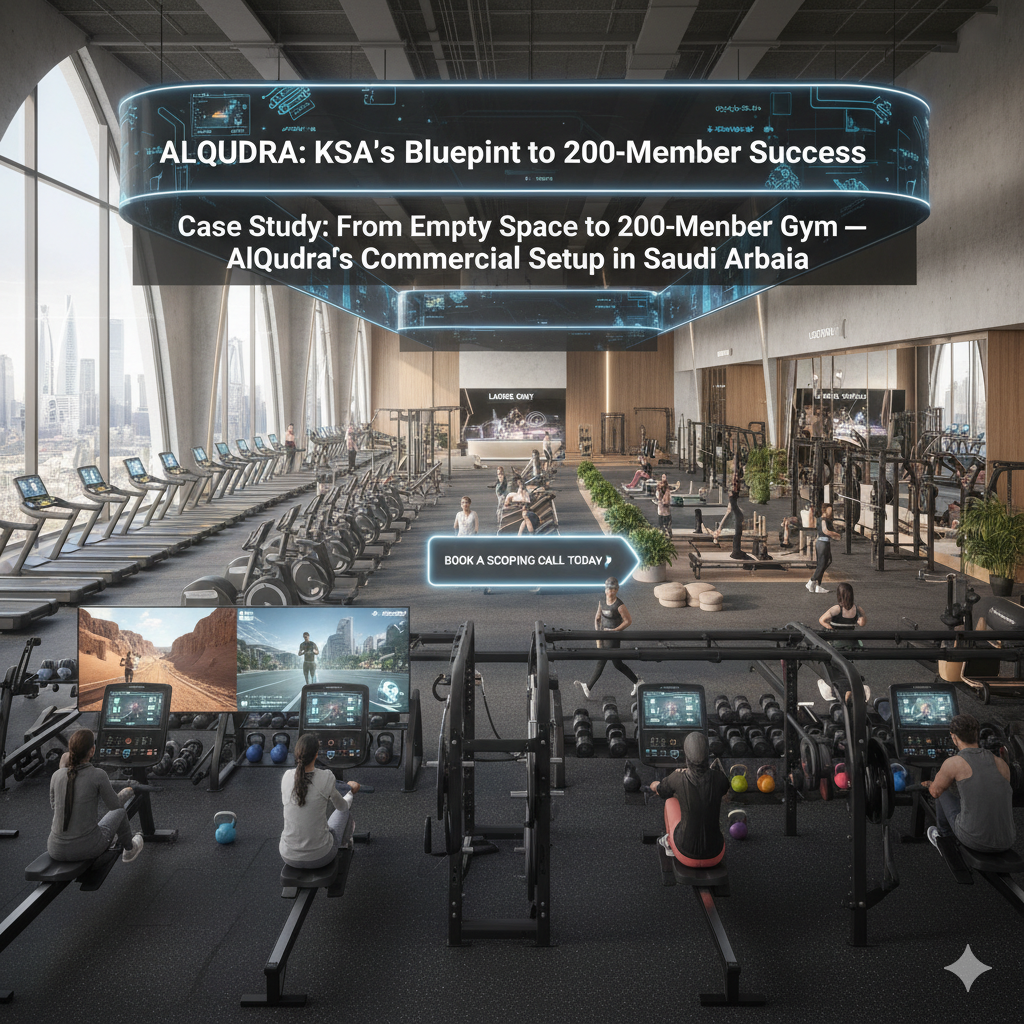 Commercial Gym Equipments: The AlQudra Blueprint for 200-Member Success ...