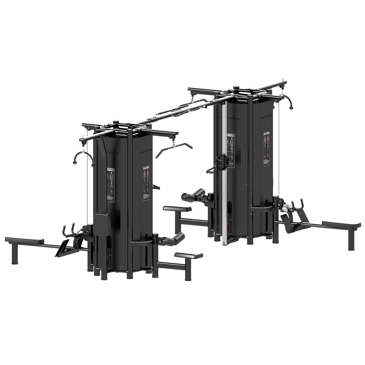 Anatomy 8 stack multi station – AlQudra Sports Equipment