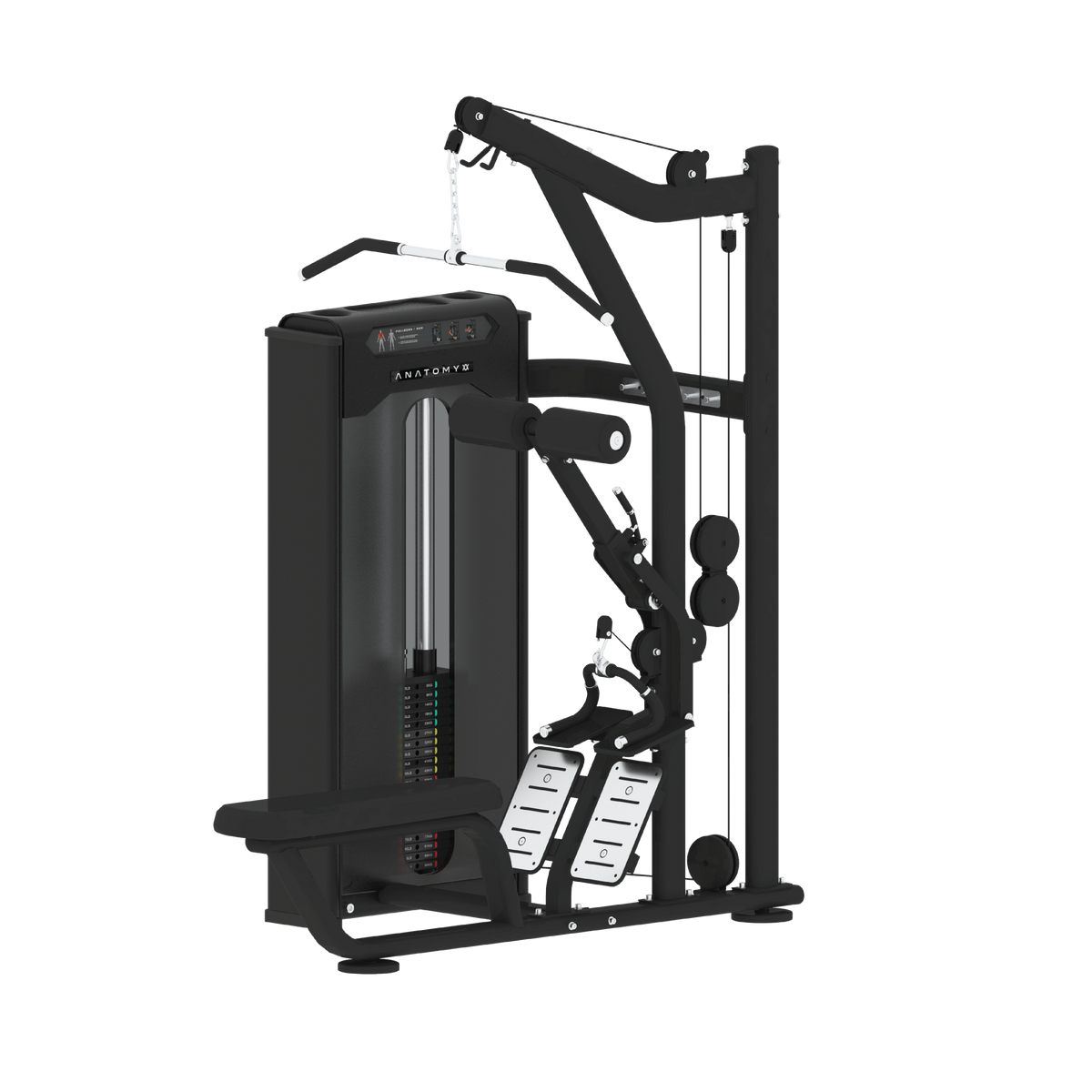 Lat Pulldown Seated Row - Pin Loaded